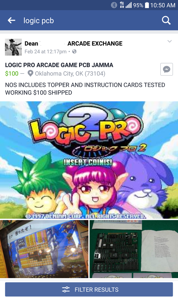 MMAO - Parts: - Logic Pro 2 PCB | Museum of the Game® Forums