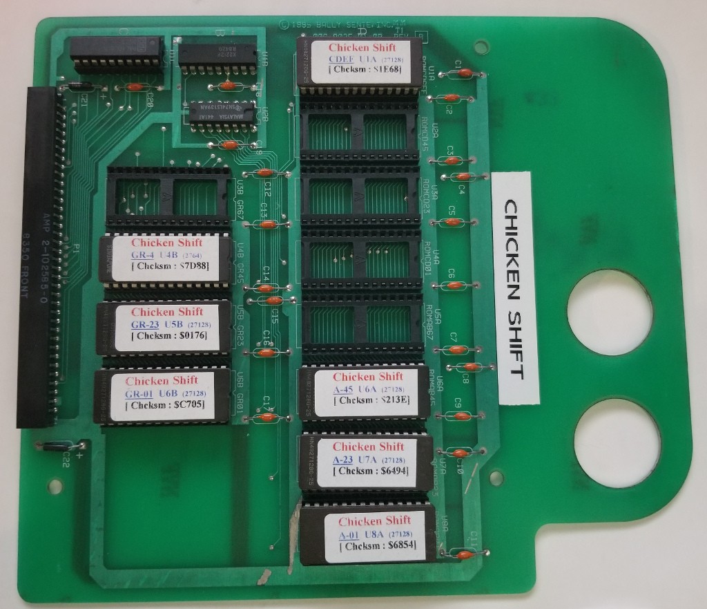 Bally Sente Chicken Shift | Page 2 | Museum of the Game ...