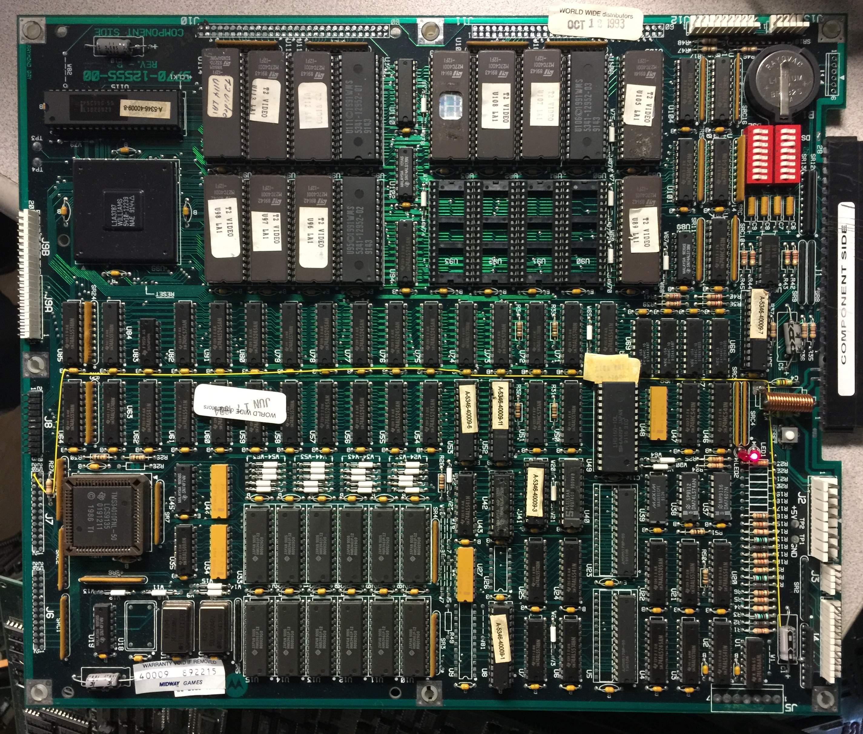 SOLD - PARTS - terminator 2 boards ** price reduced ** | Museum of the ...
