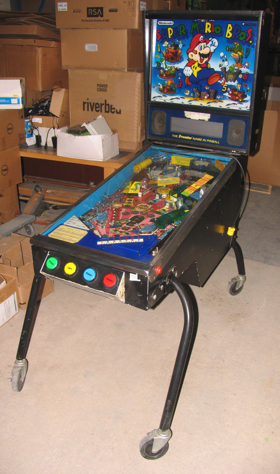 Um... what...? (Surrealist Mario Bros Pinball) | Museum of the Game ...