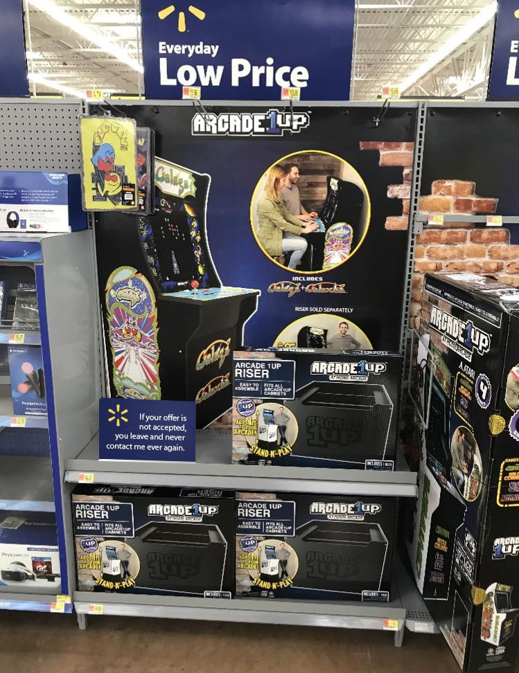Arcade games at Walmart. | Page 2 | Museum of the Game® & International ...