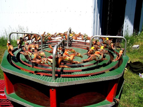 Horse Racing Game - Evans' Portable Candy Race Track | Museum of the ...