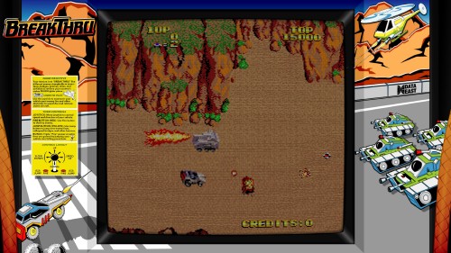 Break Thru monitor bezel | Museum of the Game® & International Arcade ...