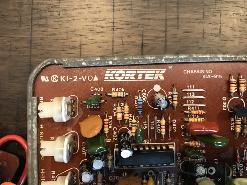 SOLD - PARTS - KORTEK KI-2-VO (KT-1420A) 19" chassis | Museum of the ...