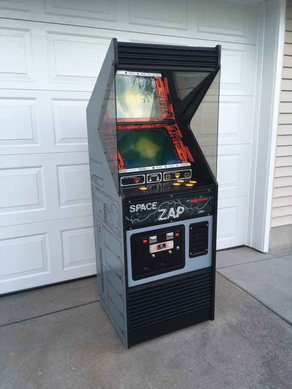 Midway Space Zap Technical info | Museum of the Game® & International Arcade Museum® Forums
