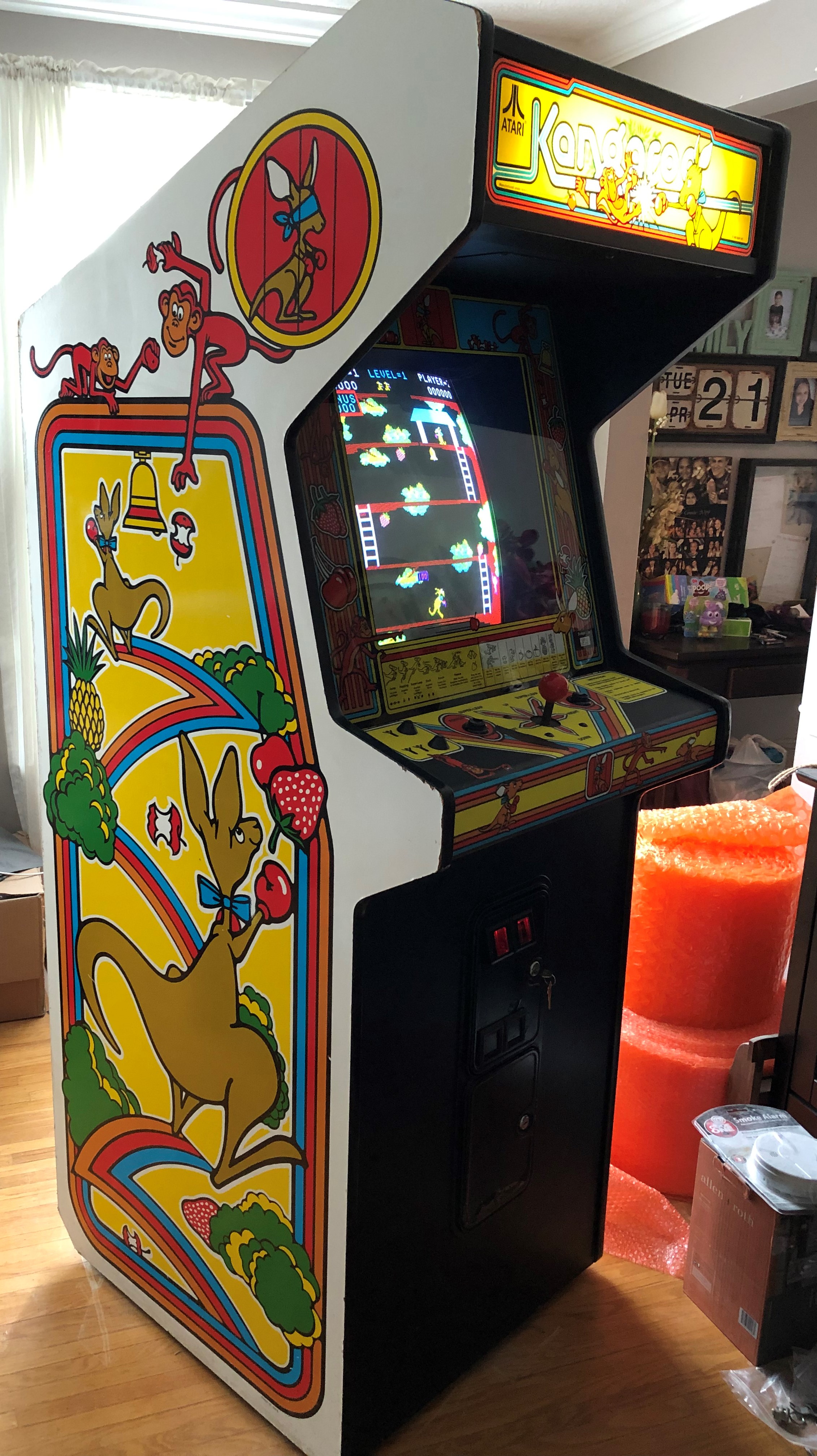 SOLD - GAME - Atari Kangaroo in Rochester NY | Museum of the Game ...