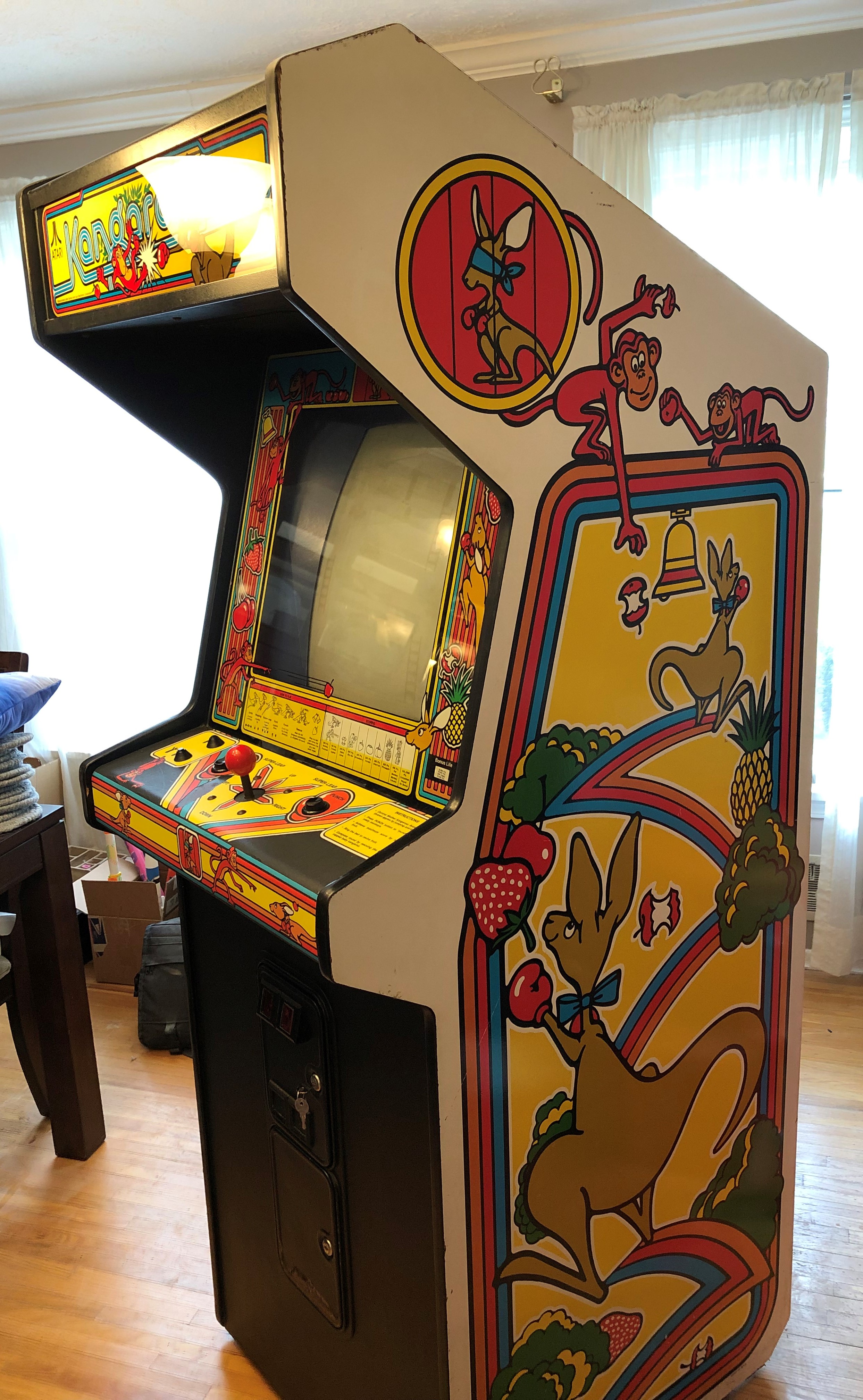 SOLD - GAME - Atari Kangaroo in Rochester NY | Museum of the Game ...