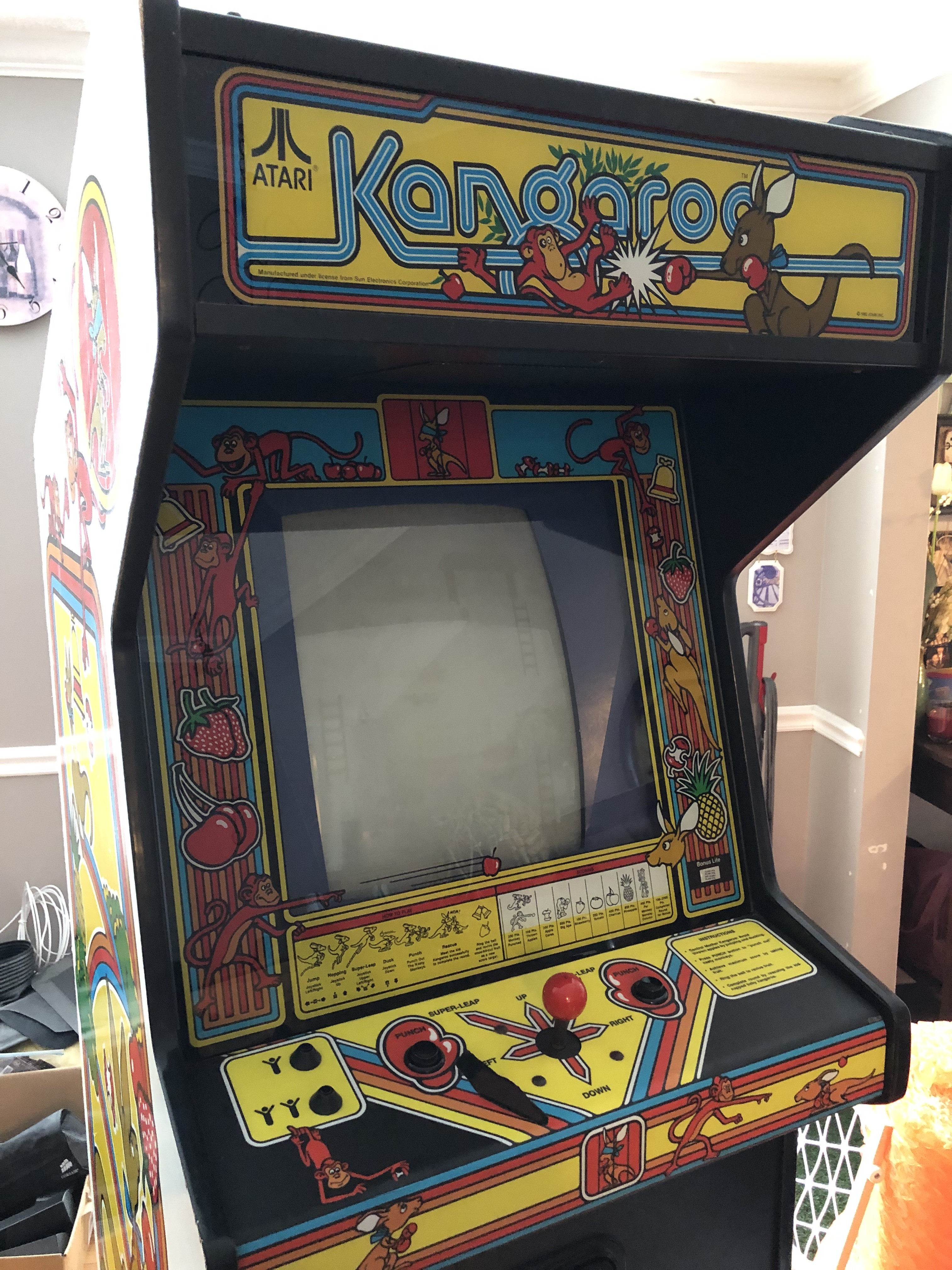 SOLD - GAME - Atari Kangaroo in Rochester NY | Museum of the Game ...