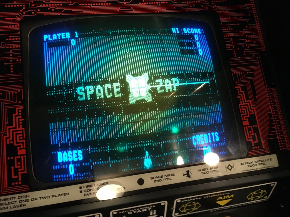 Midway Space Zap Technical info | Museum of the Game® & International ...