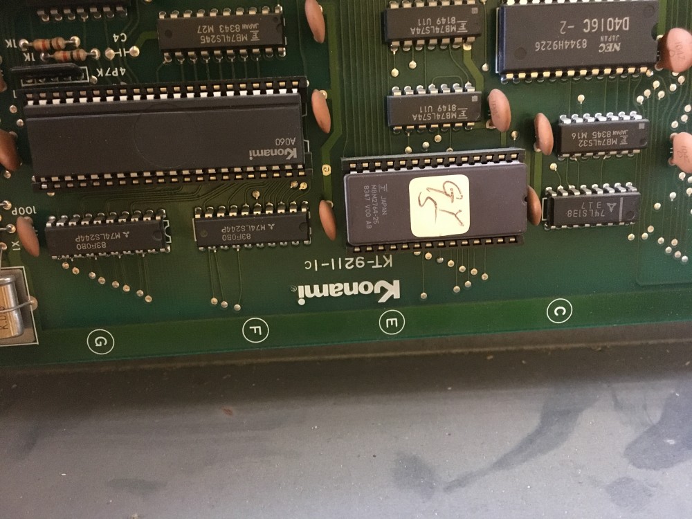 SOLD - PARTS - Konami Gyruss PCB | Museum of the Game® & International ...