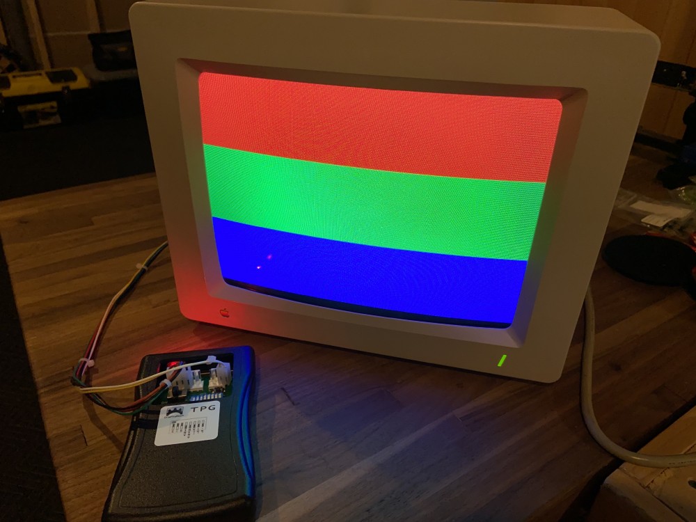 Apple IIGS A2M6014 test bench monitor | Museum of the Game ...