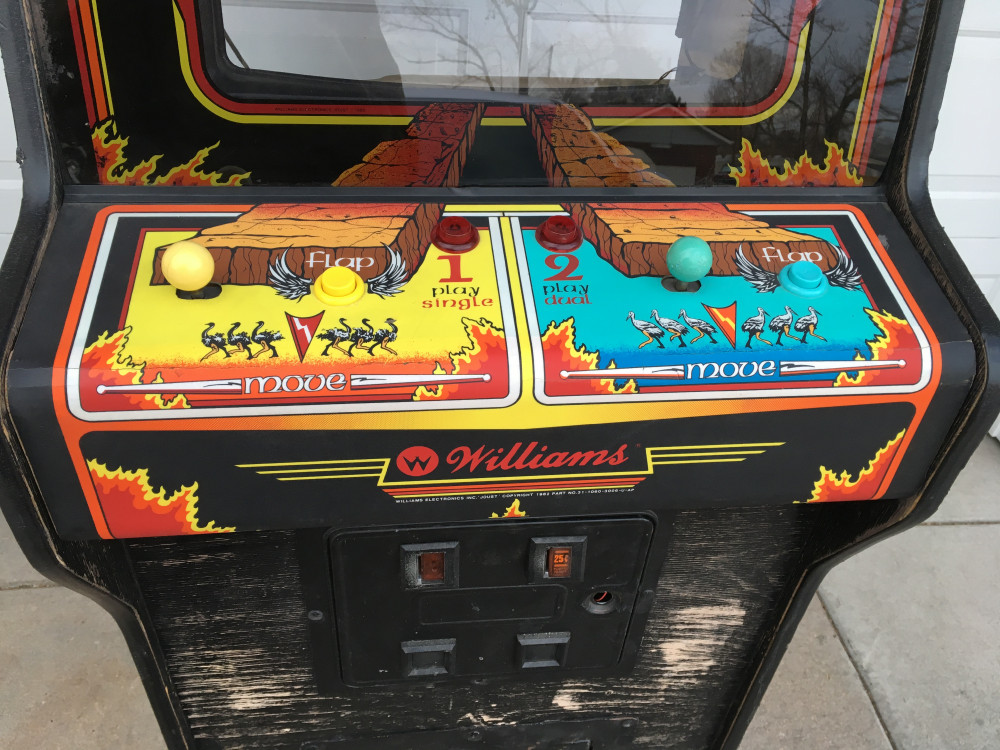 SOLD - PARTS - Joust Project Cabinet | Museum of the Game ...