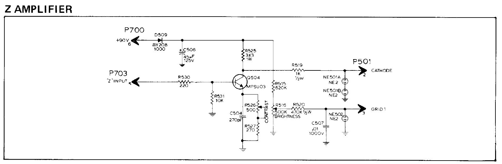 G05-801 brightness / HV issue? | Museum of the Game® & International ...