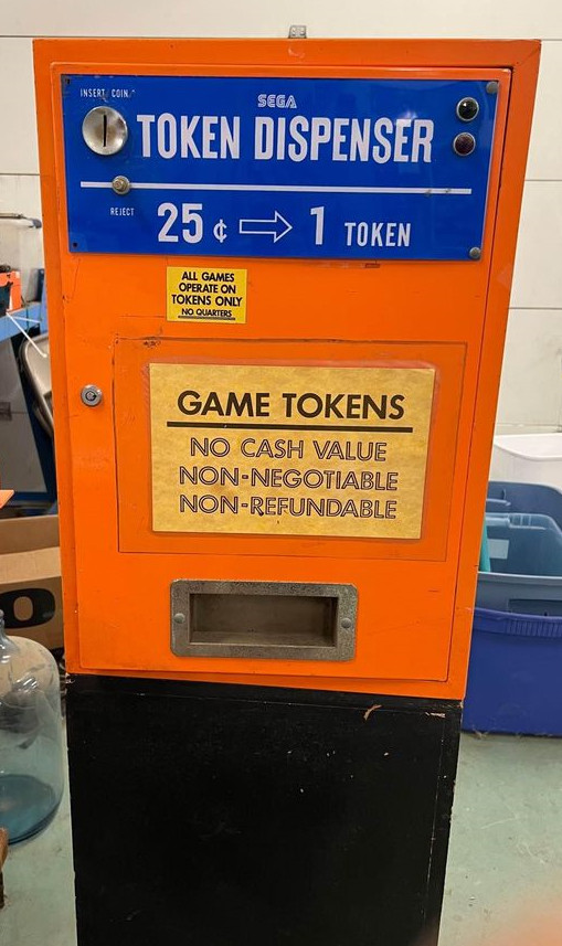 Sega Token dispenser | Museum of the Game® & International Arcade ...