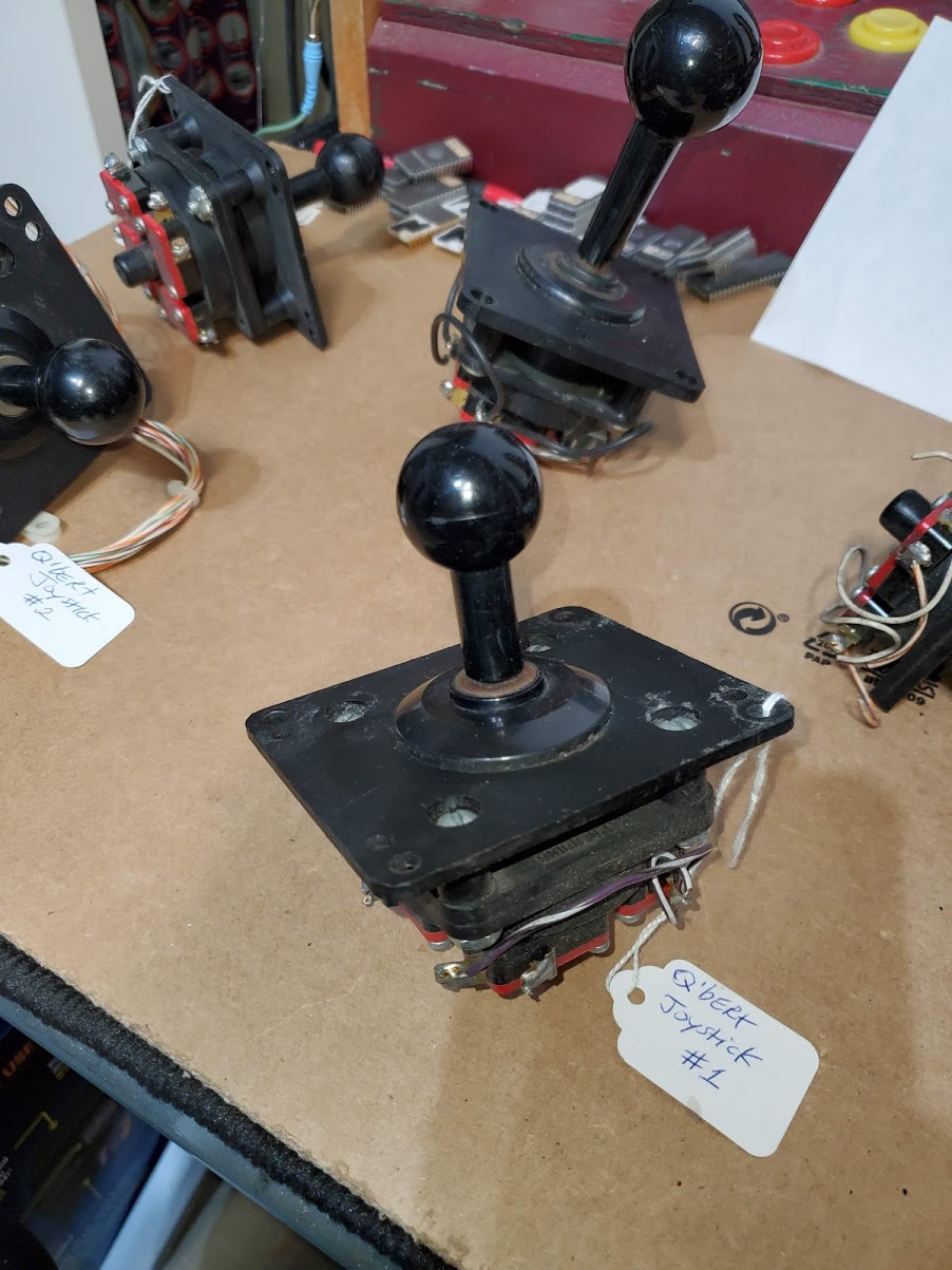 Happ Q*Bert "Reproduction" Joystick | Museum of the Game ...